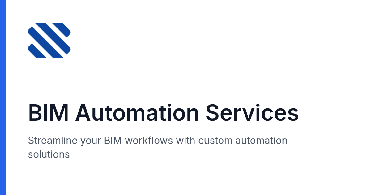 BIM Automation Services - Sortdesk